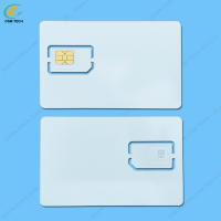 China eUICC Card eSIM Physical Card with 340KB Memory CR80 Size and PVC Material for Multiple eSIM Profiles for sale