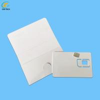 China PVC Material 86x54mm Size 0.7mm Thickness SIM Test Card Blank SIM Card for Communication Signal Testing for sale
