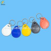 China 13.56mhz Classic 1K Waterproof ABS RFID Keychain Key Fob for Access Control for sale
