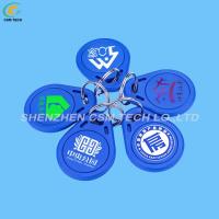 China 13.56mhz Classic 1K Waterproof ABS RFID Keychain Key Fob for Access Control for sale
