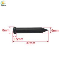 China Tree Nail RFID Tag with UCODE 9 chips, Anti-corrosion and High Temperature Resistance for Industrial Use for sale