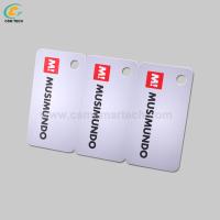 China 3-UP Key Card with 0.76mm Thickness and 85.5mm x 54mm Size in White PVC Material for Easy Check-ins for sale