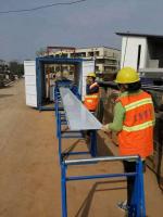 China Portable standing seam roof panel machine clip lock roofing machine for sale