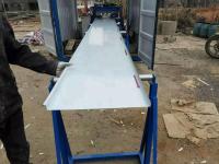 China Portable standing seam roof panel machine clip lock roofing machine for sale