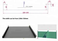 China Portable standing seam roof panel machine standing seam metal sheet making machine for sale