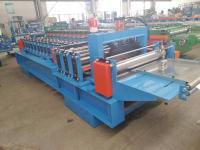 China Portable KR-18 standing seam roofing machine snap lock roof panel machine for sale