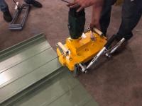 China Electric seaming machine for standing seam roofing panel for sale