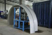 China Standing seam curving machine standing seam roof panel curver curving mahine with convex and cancave curved for sale
