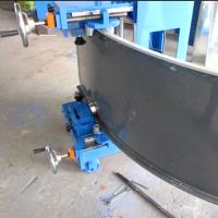 China Portable standing seam arching machine tapered standing seam sheet curving machine for sale