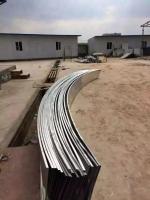 China Portable standing seam arching machine tapered standing seam sheet curving machine for sale