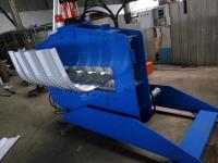 China Automatic crimping curving machine for roof panel crimping machine for standing seam for sale