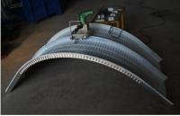 China Crimping curving machine for standing seam roof panel for sale