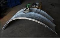 China Standing seam roof pane crimping curver standing seam cranking machine for sale