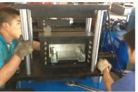 China Metal stud and track roll forming machine purline roll forming machine for sale