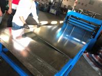 China Steel Metal cutting machines with flattening and slitting for sale