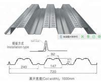 China Metal decking roll forming machine Steel Floor Tile Making Machine for sale