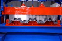 China metal floor decking machine steel floor tile making machine for sale