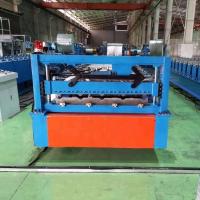 China Hot sale trapezoidal roofing panel roll forming  machine for sale
