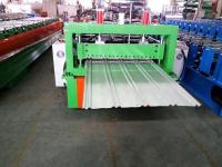 China Trapezoidal metal roof panel machine IBR metal sheet roll forming machine for sale