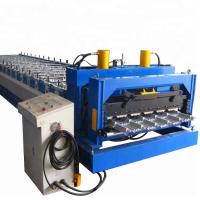 China Metal glazed tile forming machine roof tile making machine roofing machine for sale