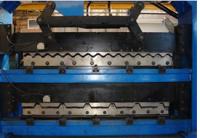 China Hot sale Double layer roll forming machine douplex roof panel machine  for steel building for sale