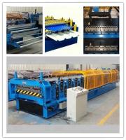 China Hot sale double layer roofing machine dual layer metal tile roll forming machine for sale