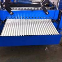 China IBR corrugated roofing machine corrugated roof metal sheet making machine for sale
