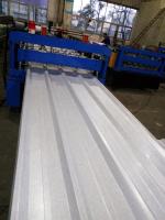 China PLC control IBR roof panel machine south africa roof tile roll forming machine for sale