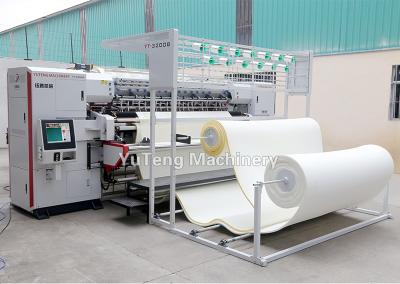 China Computerized Multi Needle Quilting Embroidery Machine 2450mm Quilting Width 8KW for Bedding for sale