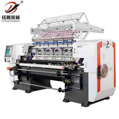 China High-Speed Lock Stitch Quilting Machine 2450mm Width 1000 RPM Multi-Needle Industrial Textile Equipment for sale