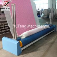 China Yuteng YTRM96 Textile Quilted Fabric Winding Machine 2450mm Width 15m/min Speed for sale