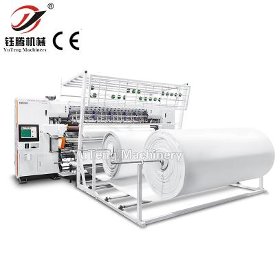 China YT-3200B Computerized Sewing Quilting Machine 2450mm Width 8KW Power Multi-Needle Industrial for sale