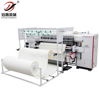 China High Speed 1200 RPM Multi Needle Quilting Machine 2450mm Width 80mm Thickness for sale