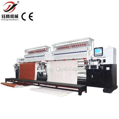 China High Speed 900RPM Computerized Quilting Embroidery Machine with 34/26 Heads and 1700mm Width for sale