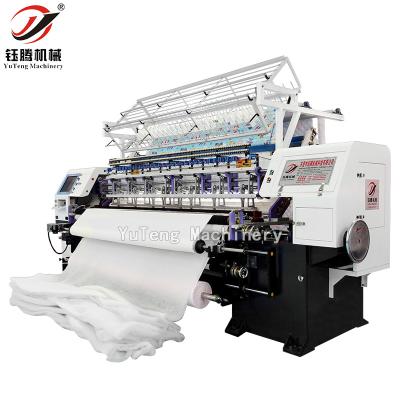 China High Speed Computerized Industrial Shuttle Quilting Machine 800-1000 RPM with 2450mm Width and 5.5KW Power for sale