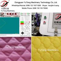 China YuTeng High Speed Computerized Multi Needle Quilting Machine 800r/min 25.4mm Needle Spacing for sale
