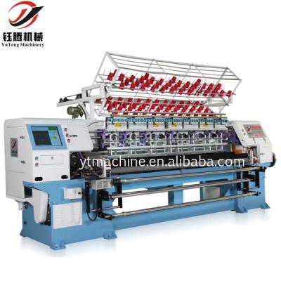 China YuTeng Computer Multi Needle Quilting Machine 800rpm 25mm Thickness for Bedding Garments for sale