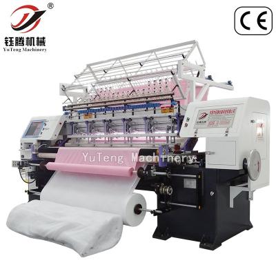China High Speed 360° Multi Needle Computerized Quilting Machine 96 Inch with 5.5KW Power and 2450mm Width for sale