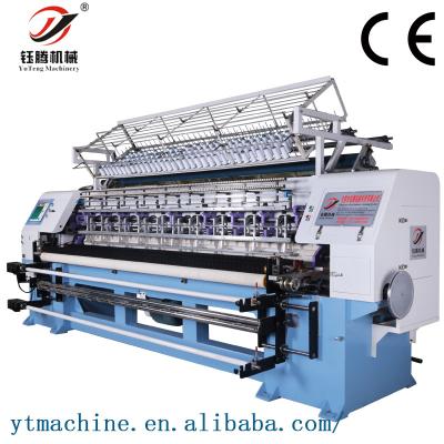 China Computerized Lock Stitch Quilting Machine 3300mm Width Multi Needle 800rpm for sale