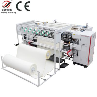 China YT-3200B Computerized Chain Stitch Mattress Quilting Machine 2450mm Width 1200RPM Speed for sale