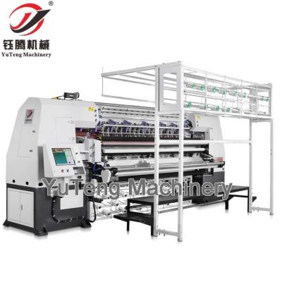 China YT-3000A Automatic Chain Stitch Multi-Needle Foam Mattress Quilting Machine 2450mm Width 5500kg for sale