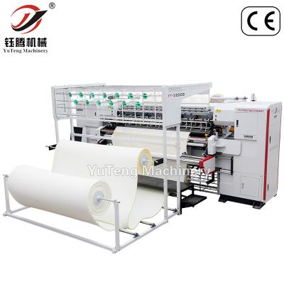 China YT-3200B Computerized Mattress Chain Stitch Quilting Machine - 2450mm Width, 8KW Power, 5500kg Weight for sale