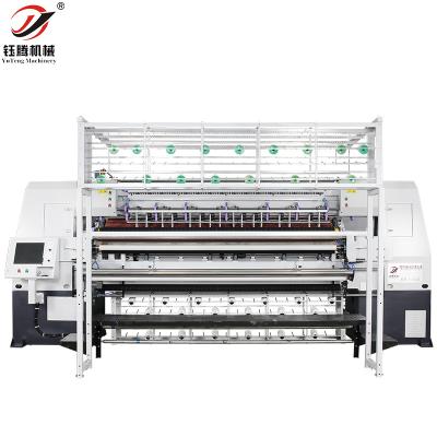 China YT-3000A High Speed Computerized Chain Stitch Quilting Machine 2450mm Width 1200RPM Multi Needle for sale