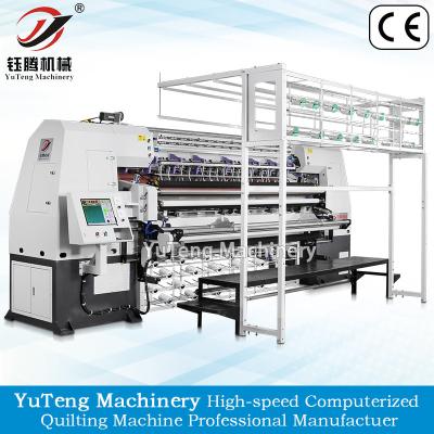 China YT-3000A Multi Needle Computerized Chain Stitch Quilting Machine 2450mm Width 1200 RPM Speed for sale
