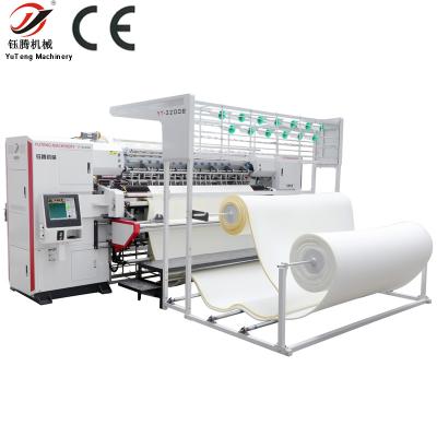 China YT-3200B Computerized Chain Stitch Quilting Machine 2450mm Width 8KW Power for Mattress Production for sale