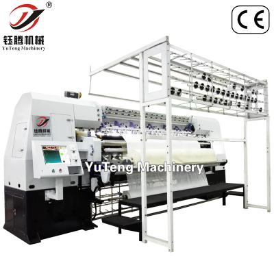 China YT-3000A Automatic Comforter Quilting Machine 2450mm Width 8kw Power for Bedding Manufacturing for sale