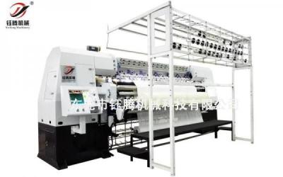 China High Speed Chain Stitch Multi Needle Quilting Machine Computerised For Industrial for sale