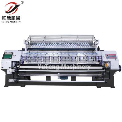 China 128 Inch Computer Controlled Shuttle Sewing Machine 3300mm Quilting Width 7.5KW for Bedding Cover for sale