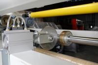 China Automatic Computerized Panel Cutting Machine 2400mm for Mattress Fabric Quilting 1.8KW for sale