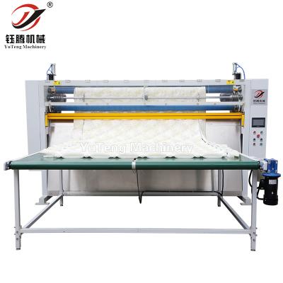 China Economical Mattress Edge Fabric Cutting Machine 2400mm 2.6KW for Quilting for sale